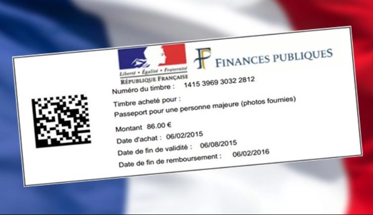 Timbre fiscaux - La Ville aux Dames (37)